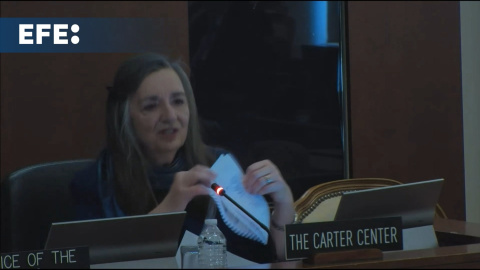 El Centro Carter muestra las supuestas actas electorales que darían la victoria a Edmundo ...