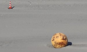 Japón desvela el misterio de la gran bola que apareció en una playa ...