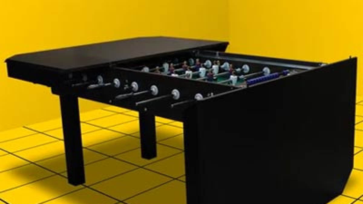 Soccer Table, un futbolín escondido en la mesa | Público