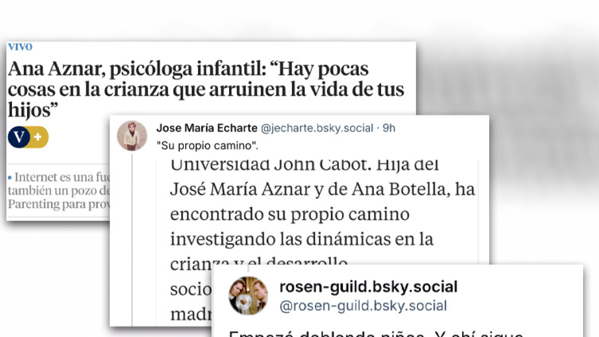Las redes tiran de ironía ante la entrevista a Ana Aznar que "ha ...