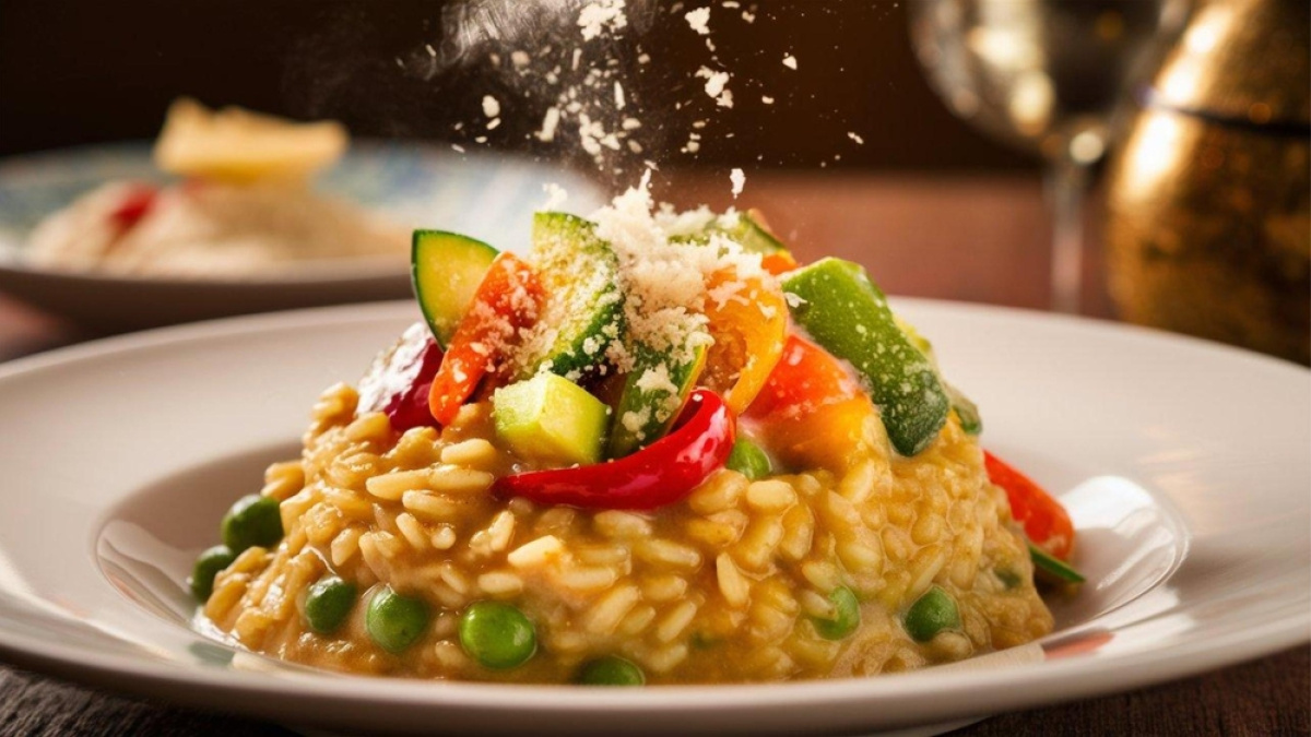 Receta de ‘risotto alle verdure’ o risotto con verduras | Público
