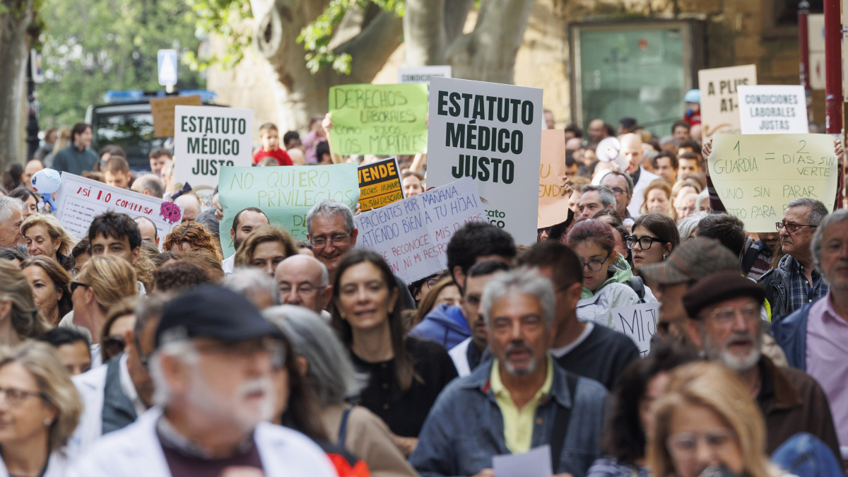 Los médicos convocan su cuarta huelga del año ante el bloqueo de las ...